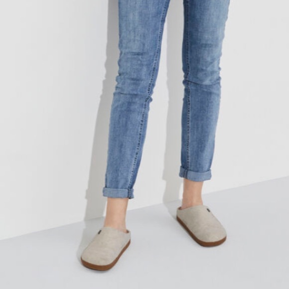 Birkenstock | Shoes | Birkenstock Zermatt Shearling Wool Felt Slipper ...